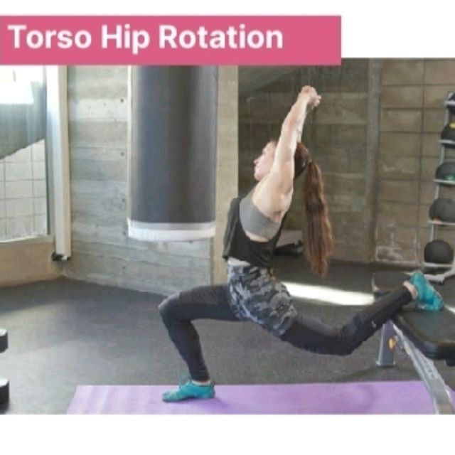 Torso Hip Rotation by Christina H. - Exercise How-to - Skimble