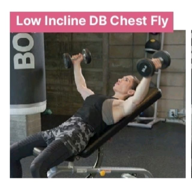 Low Incline Fly by Christina H. - Exercise How-to - Skimble