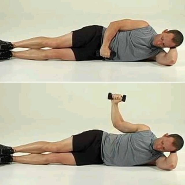 Dumbbell External Rotation by Nathan Wenlock - Exercise How-to - Skimble