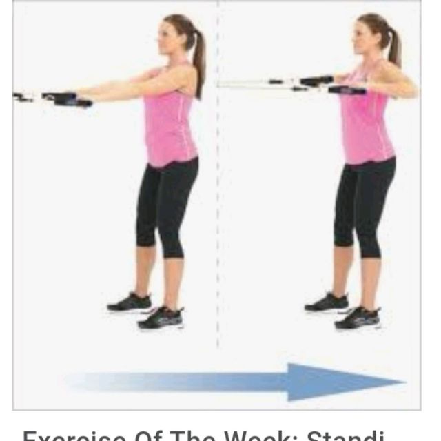 Standing Pull Row by Melissa Minaya - Exercise How-to - Skimble