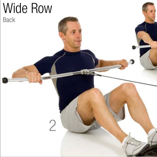 Wide Row by Brian L. Fontenot - Exercise How-to - Skimble