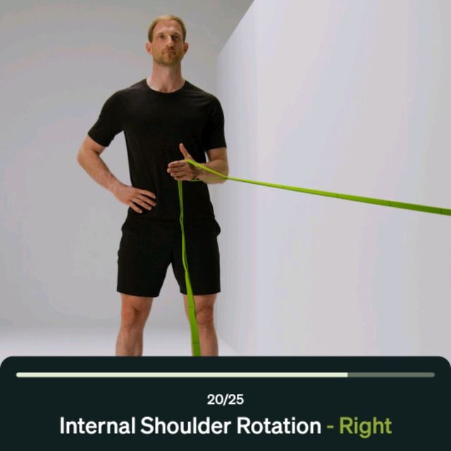 Internal Shoulder Rotation - Right - Exercise How-to - Skimble