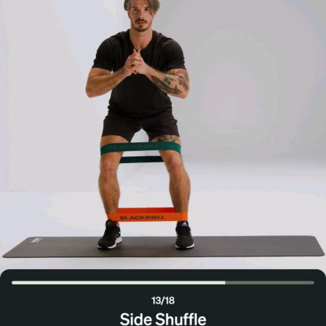 Side Shuffle With Bands by Rajeswari D. - Exercise How-to - Skimble