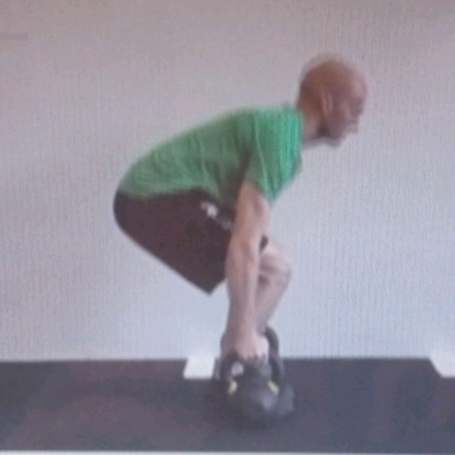 Kettlebell Deadflit with Burpee - Exercise How-to - Workout Trainer by ...