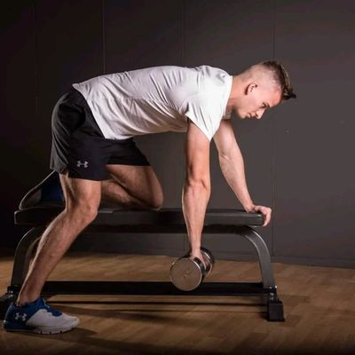 Dumbbell Lying Row by Cedric Reintjens - Exercise How-to - Skimble