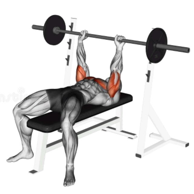 Close Grip Tricep Bench Press by Richard Terry Jr - Exercise How-to ...