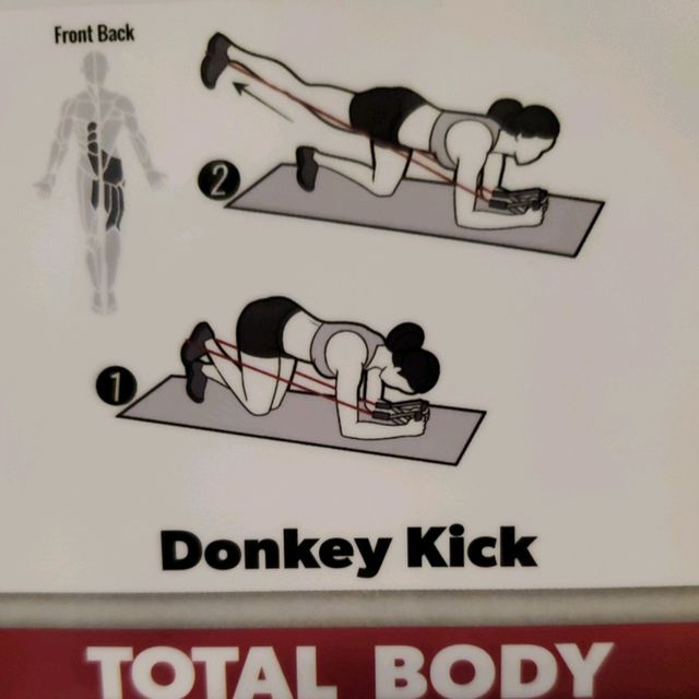 Band Donkey Kicks by Jake Perry - Exercise How-to - Skimble