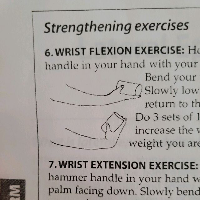 Wrist Flexion Exercise by Jake Penner - Exercise How-to - Skimble