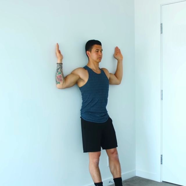 Wall Series Arm Reach by Ömer Köseoğlu - Exercise How-to - Skimble