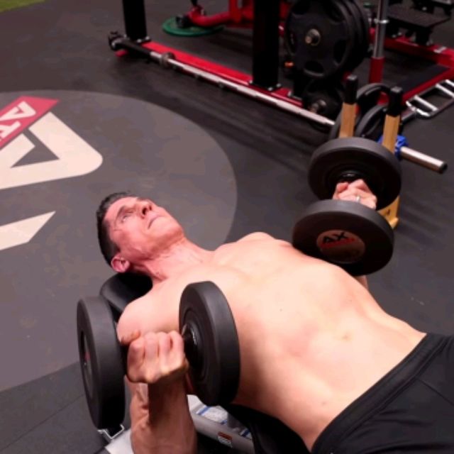 Underhand Dumbbell Bench Press by Marcos Rodriguez - Exercise How-to ...