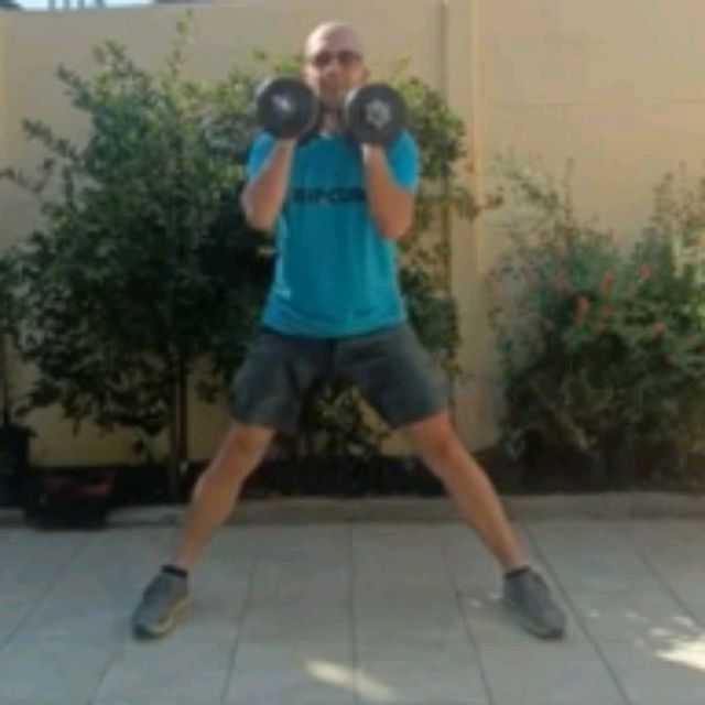 Front rack cossack squat by Francisco Perez - Ejercicio Cómo hacerlo ...