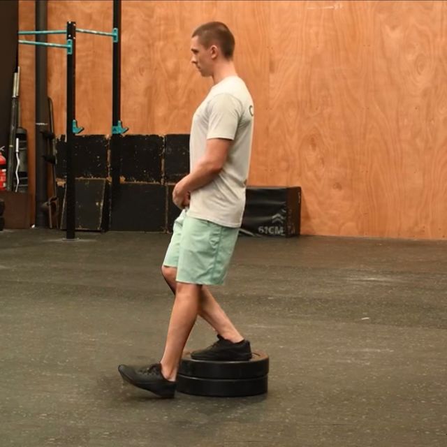 Slow Step-down (L) by Ömer Köseoğlu - Exercise How-to - Skimble