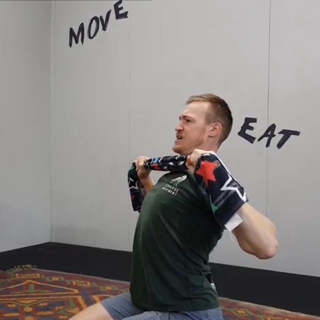 Towel Lat Pulldown by Ömer Köseoğlu - Exercise How-to - Skimble