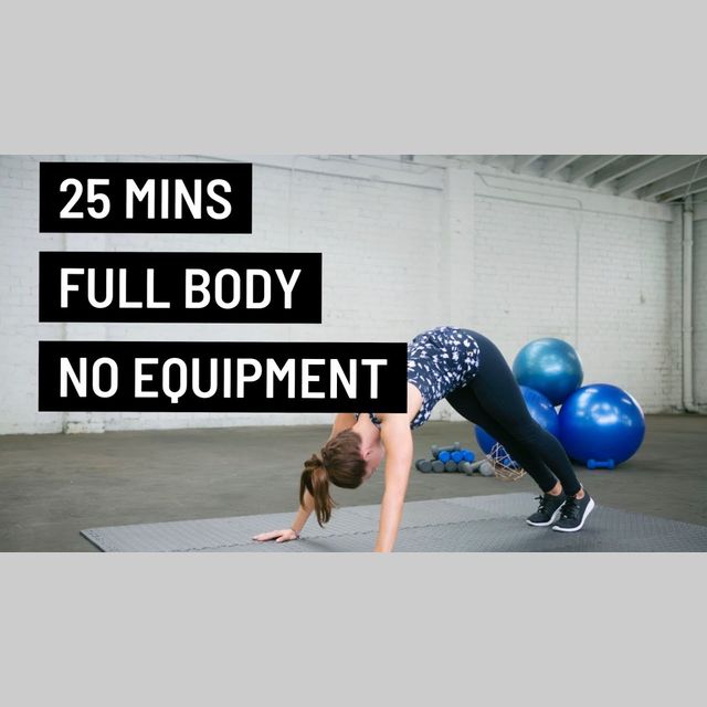 25 Mins Full Body Workout - Free Full Body Workout - Skimble
