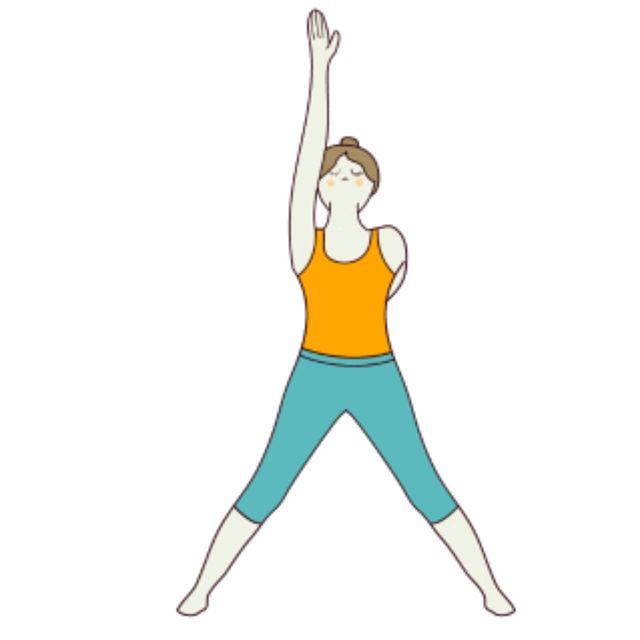 Elephant Pose Variation Right by 𝔻𝕖𝕤𝕖𝕣𝕥 𝔽𝕠𝕩🦊 🌟 - Exercise How-to - Skimble