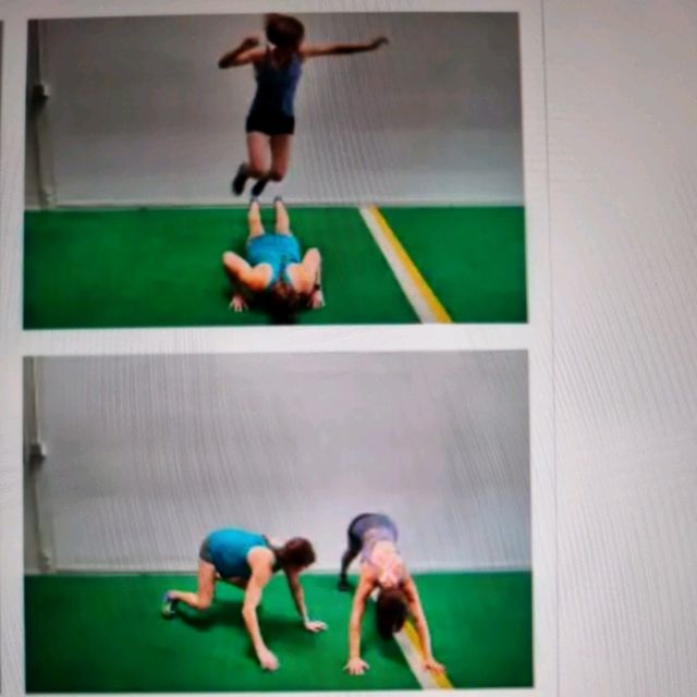 Partner Jump Over, Crawl Under by Chan Y. - Exercise How-to - Skimble