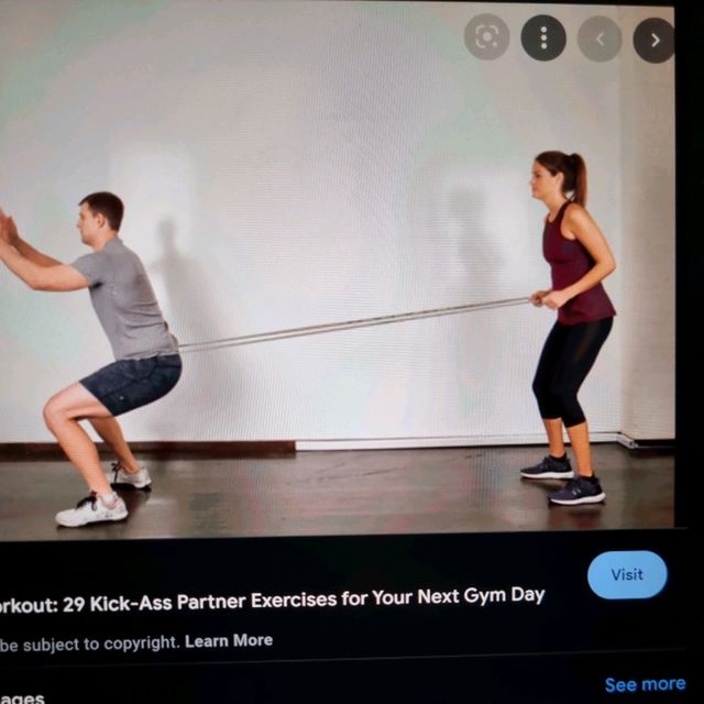 Partner Band Squat Jump by Chan Y. - Exercise How-to - Skimble