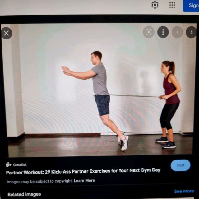 Partner Band Squat Jump - Exercise How-to - Workout Trainer by Skimble