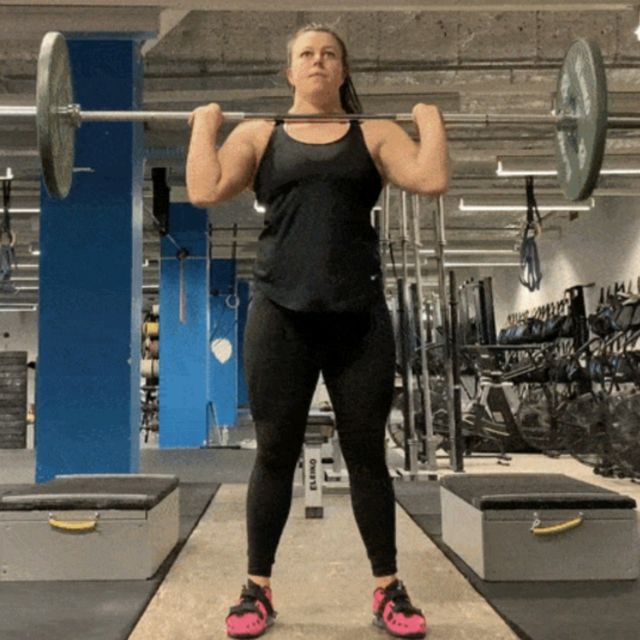Hang Power Cleans by 𝔻𝕖𝕤𝕖𝕣𝕥 𝔽𝕠𝕩🦊 🌟 - Exercise How-to - Skimble
