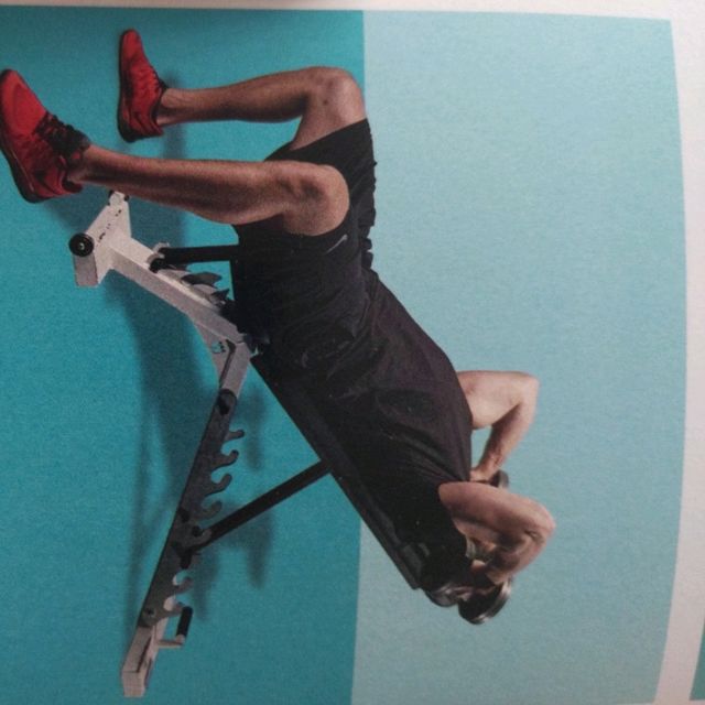 Incline Dumbbell Triceps Extension by Jim B. - Exercise How-to - Skimble