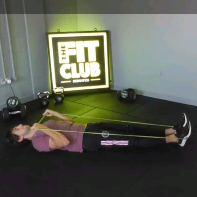 Banded Lying Bicep Curls by Frank Roodenburg - Exercise How-to - Skimble
