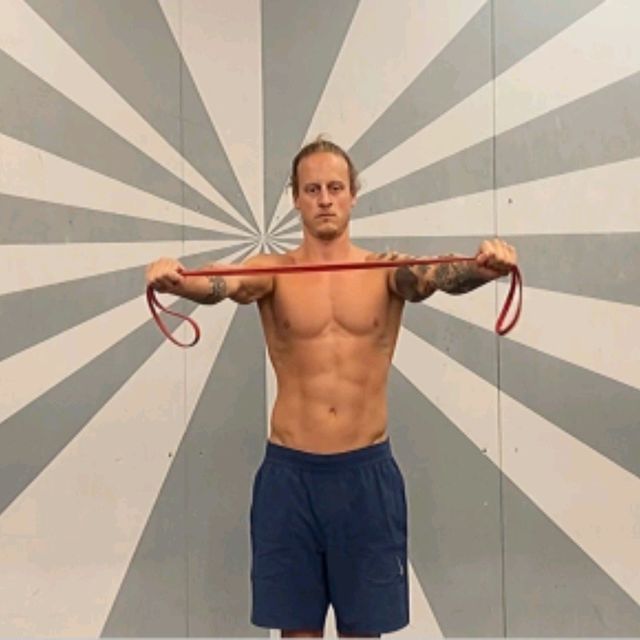 Bands Pulls Front by Alex 🌊. - Exercise How-to - Skimble