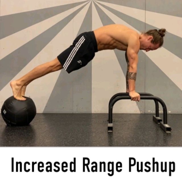 Increase Range Push Ups by Alex 🌊. - Exercise How-to - Skimble