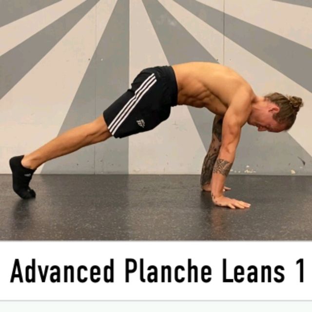 Advance Planche Leans by Alex 🌊. - Exercise How-to - Skimble