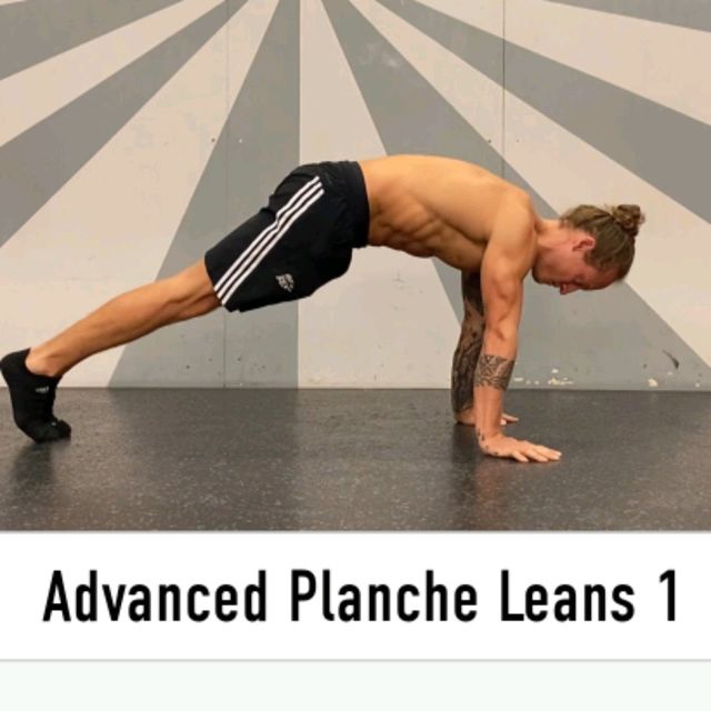 Advance Planche Leans by Alex 🌊. - Exercise How-to - Skimble
