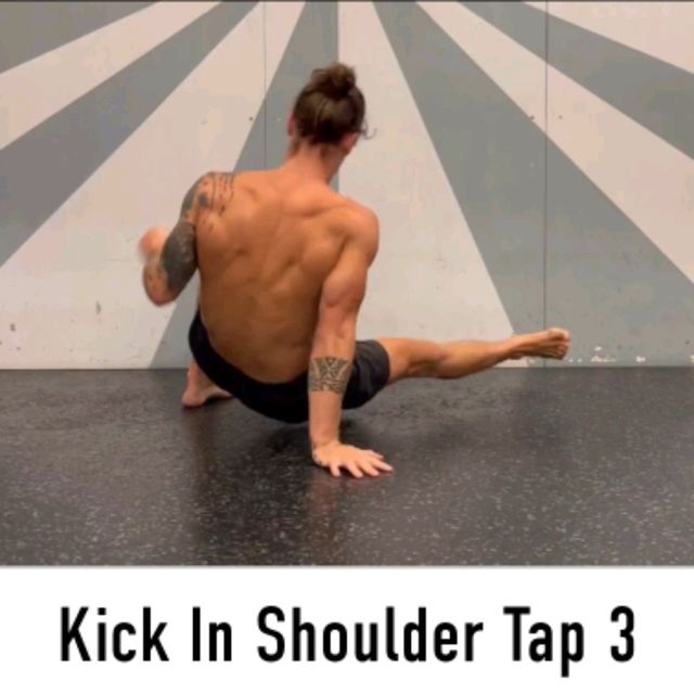 Kick In Shoulder Tap by Alex 🌊. - Exercise How-to - Skimble