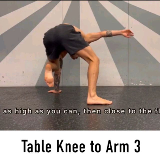 Table Knee To Arm by Alex 🌊. - Exercise How-to - Skimble