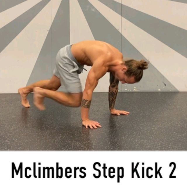 Mclimbers To Step Kick by Alex 🌊. - Exercise How-to - Skimble