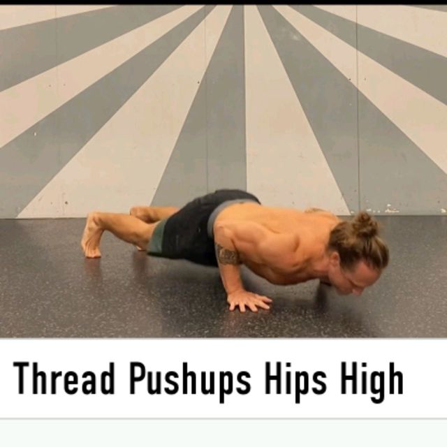 Thread Push Ups by Alex 🌊. - Exercise How-to - Skimble