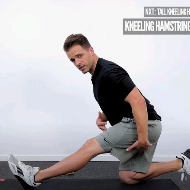 Kneeling Hamstring Right por Allan B. - Ejercicio Cómo hacerlo - Skimble