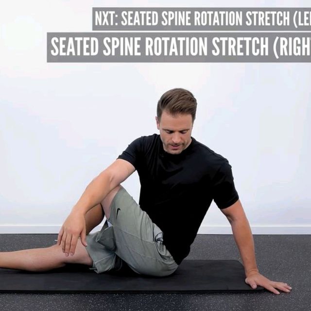 Seated Spine Right by Allan B. - Exercise How-to - Skimble