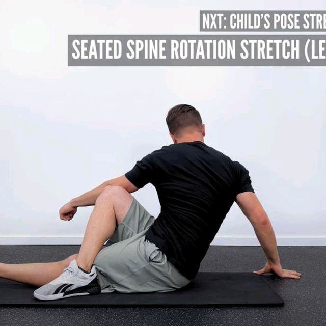 Seated Spine Left by Allan B. - Exercise How-to - Skimble