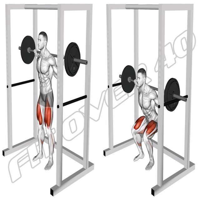 Barbell Squat by Ftf40 Jan - Exercise How-to - Skimble