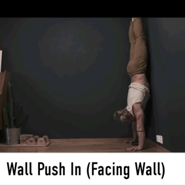 Wall Push In (Facing Wall) by Alex 🌊. - Exercise How-to - Skimble