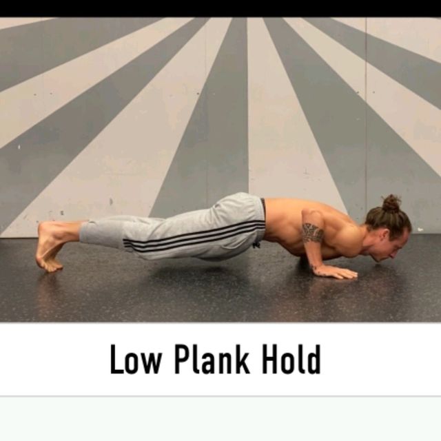 Low plank Hold by Alex 🌊. - Exercise How-to - Skimble