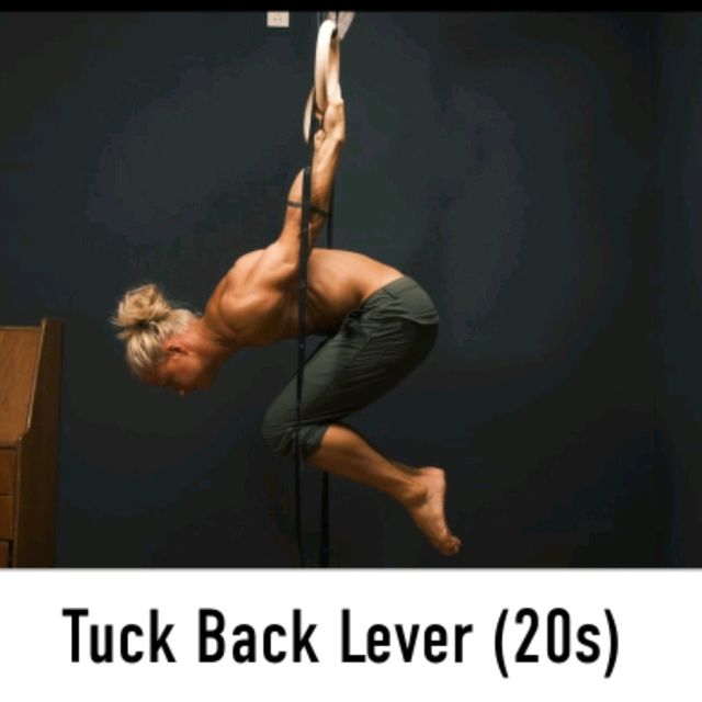 Tuck Back Lever by Alex 🌊. - Exercise How-to - Skimble