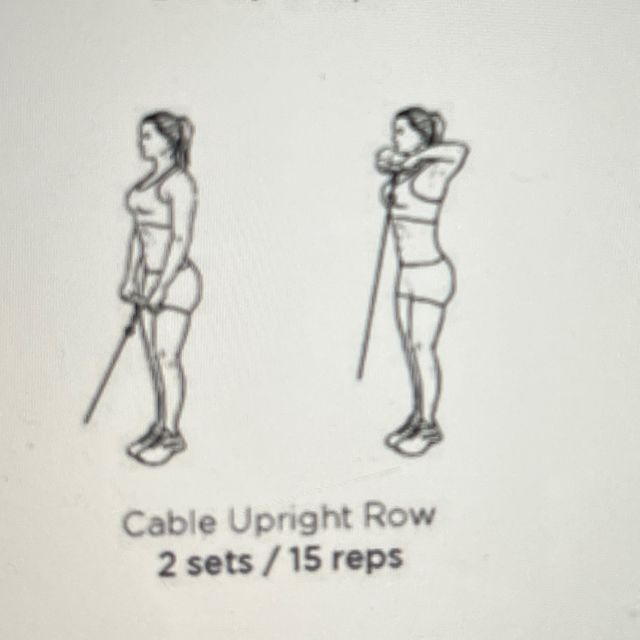 Upright Row by Stacey S. - Exercise How-to - Skimble