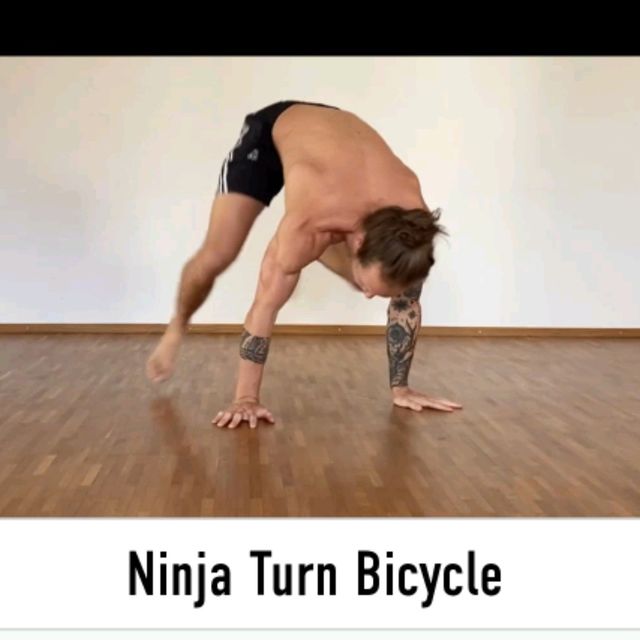 Ninja Turn To Bicycle by Alex 🌊. - Exercise How-to - Skimble