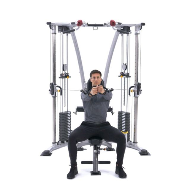 Seated Cable Fly by Myint H. - Exercise How-to - Skimble