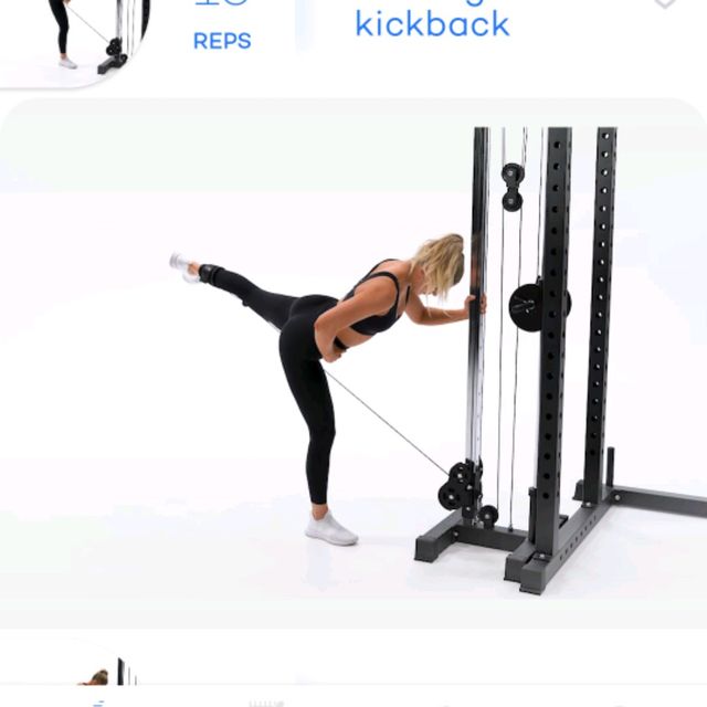 Cable Kickback by Manuela B. - Exercise How-to - Skimble