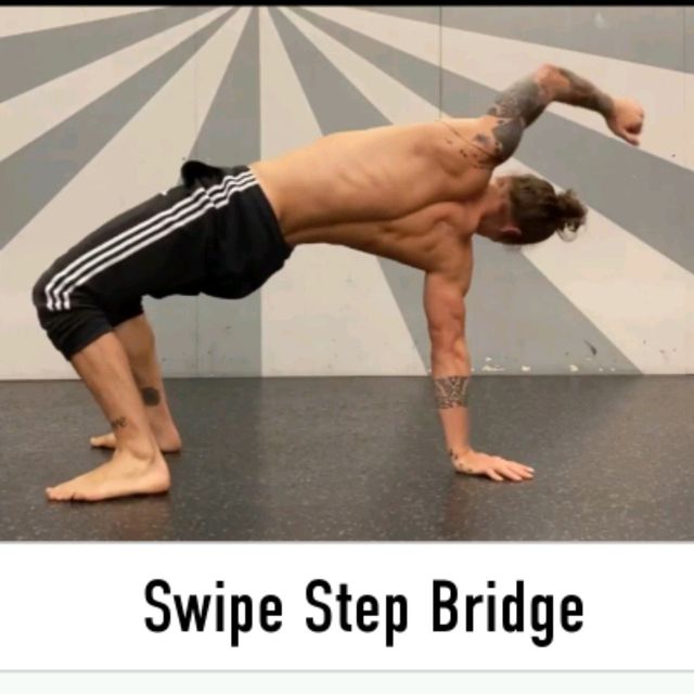 Swipe Step Bridge by Alex 🌊. - Exercise How-to - Skimble