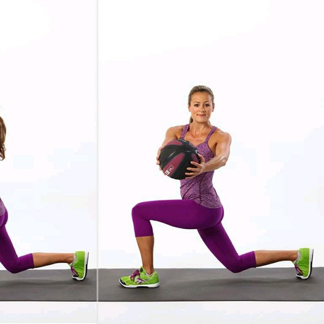 Reverse Lunge With Twist by Patrick B. - Exercise How-to - Skimble