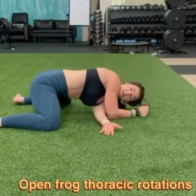 Open Frog Thoracic Rotation by Camila Rodrigues - Exercise How-to - Skimble