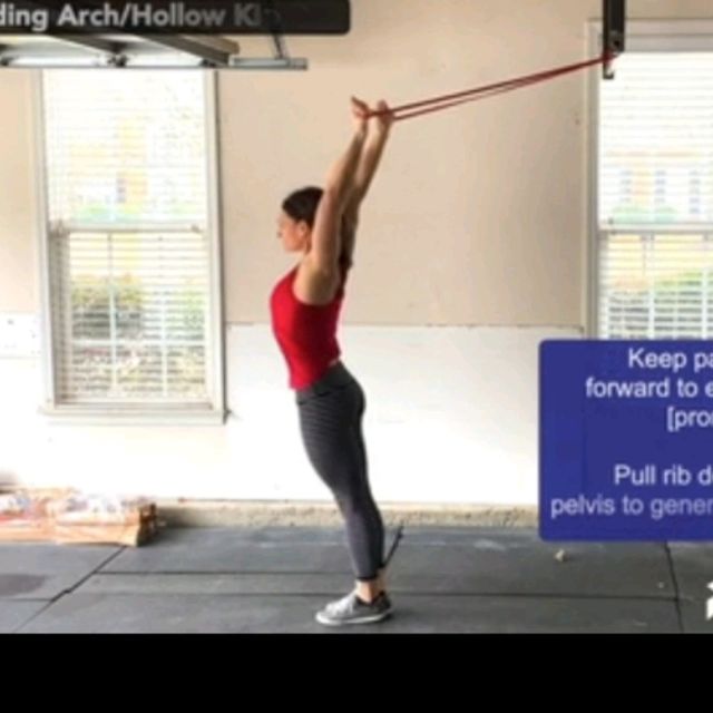 Standing Arch Hollow by Alex 🌊. - Exercise How-to - Skimble