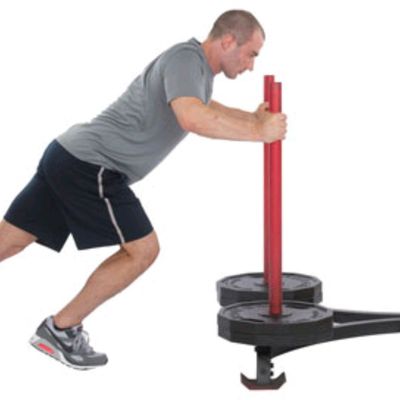 Sled Pulls by John T. - Exercise How-to - Skimble Workout Trainer