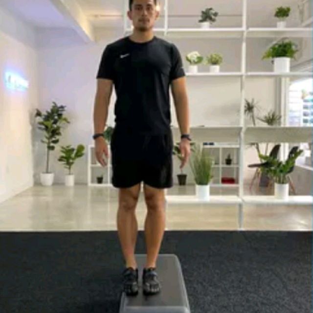 Elevated Lateral Heel Touch Down by Kimberly C - Exercise How-to - Skimble